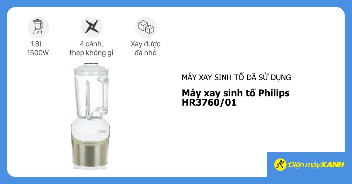 Mua Máy xay sinh tố Philips HR3760/01 cũ, hàng trưng bày, rẻ hơn máy ...