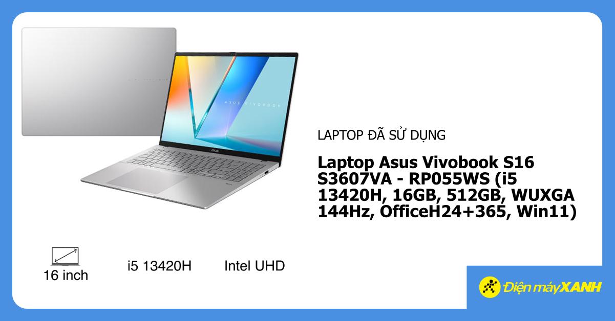 Mua Laptop Asus Vivobook S16 S3607VA - RP055WS (i5 13420H, 16GB, 512GB ...