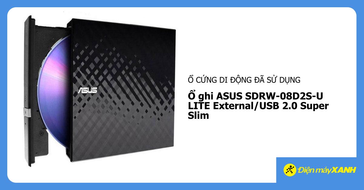 Mua Ổ ghi ASUS SDRW-08D2S-U LITE External/USB 2.0 Super Slim cũ, hàng ...